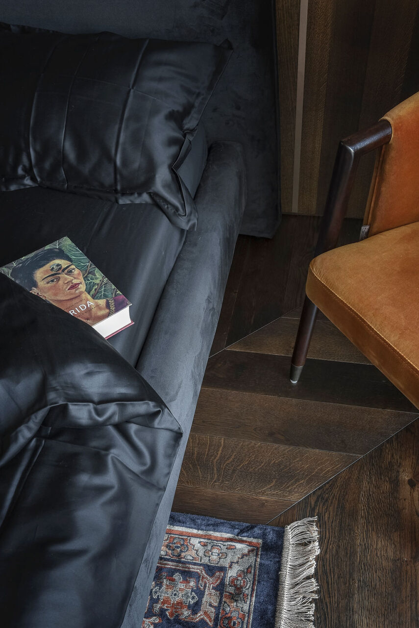 Soczyste odcienie kolekcji Mastri Toscani podkreślają przepych parkietu ...